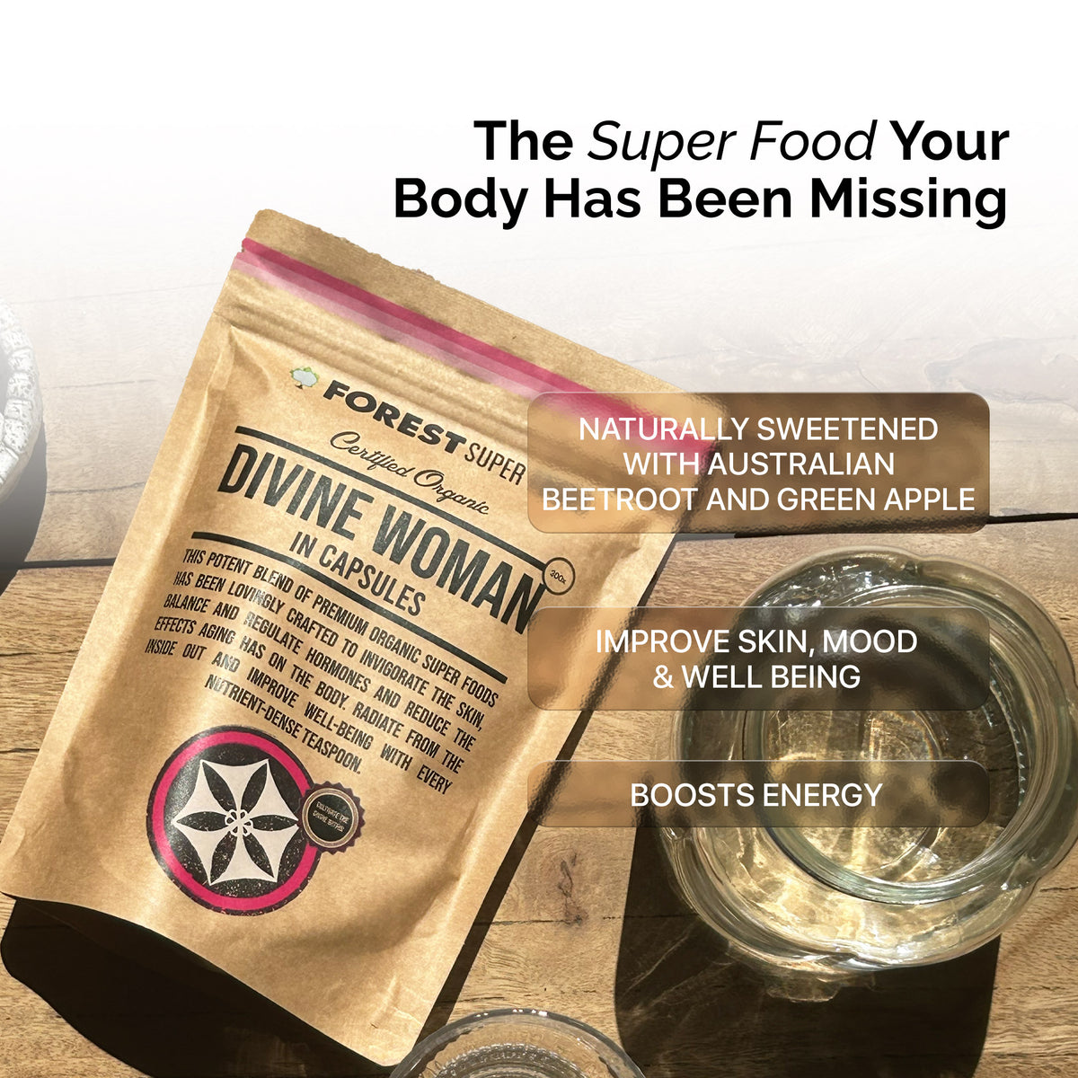 Divine Woman Multivitamin Powder – Organic | FSF